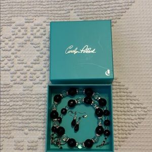 Hand Crafted | Jewelry | Beautiful Hand Crafted Onyx Jewelry Set | Poshmark